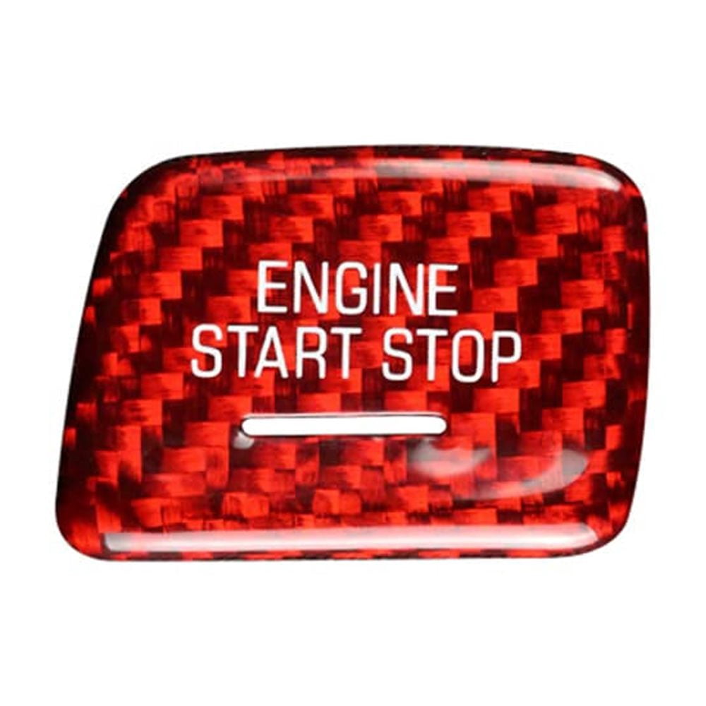Carbon-Fiber Engine-Button Cover for RRF12 C7 Corvette Camaro - Engine ...