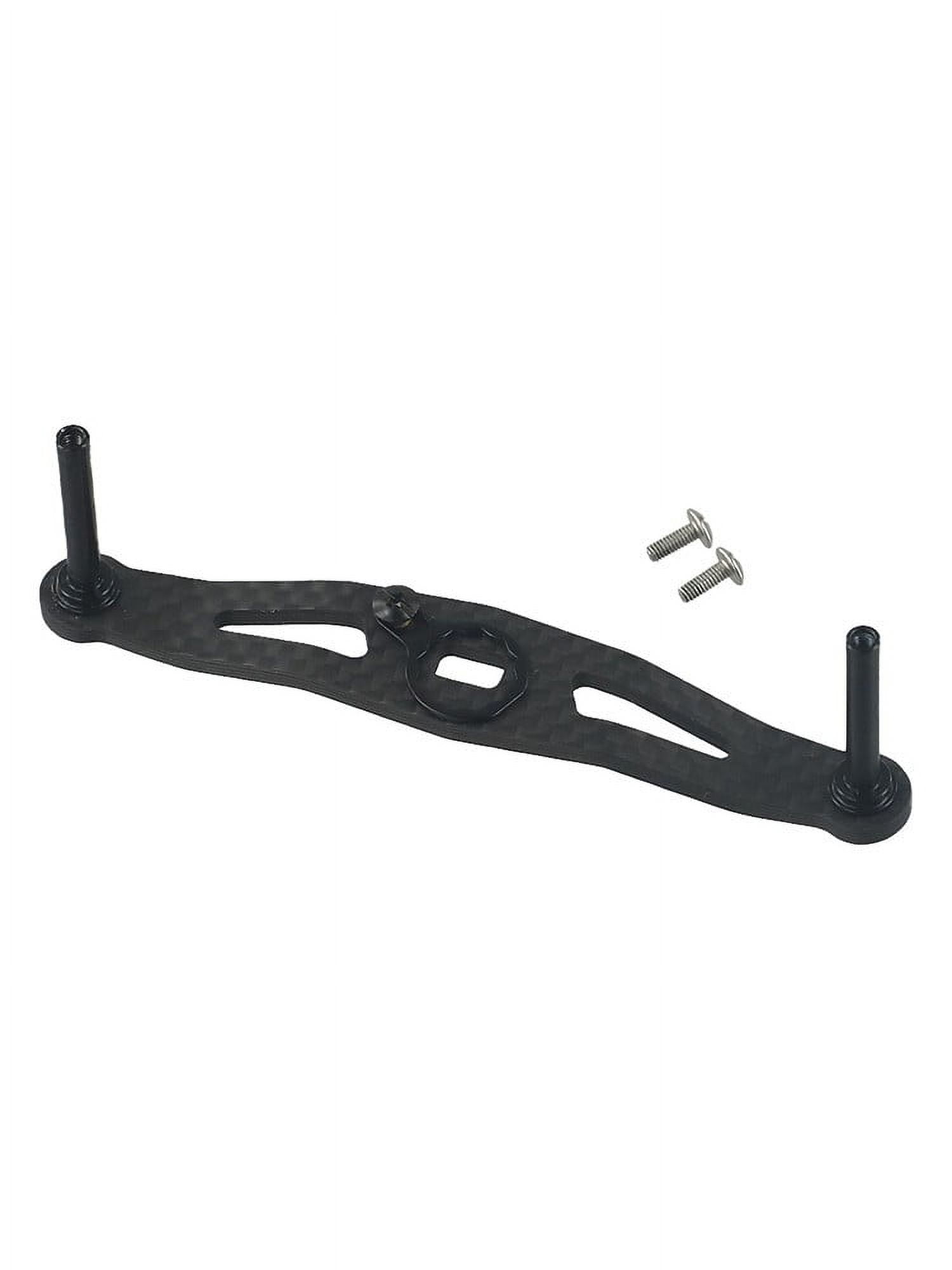 Carbon Fiber Fishing Rocker Handle For Daiwa For Abu Hole 8/5Mm ...