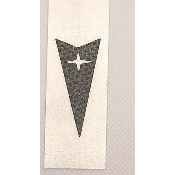 Carbon Fiber Front Arrowhead Emblem Overlay Decal 2004-2006 Pontiac GTO ...