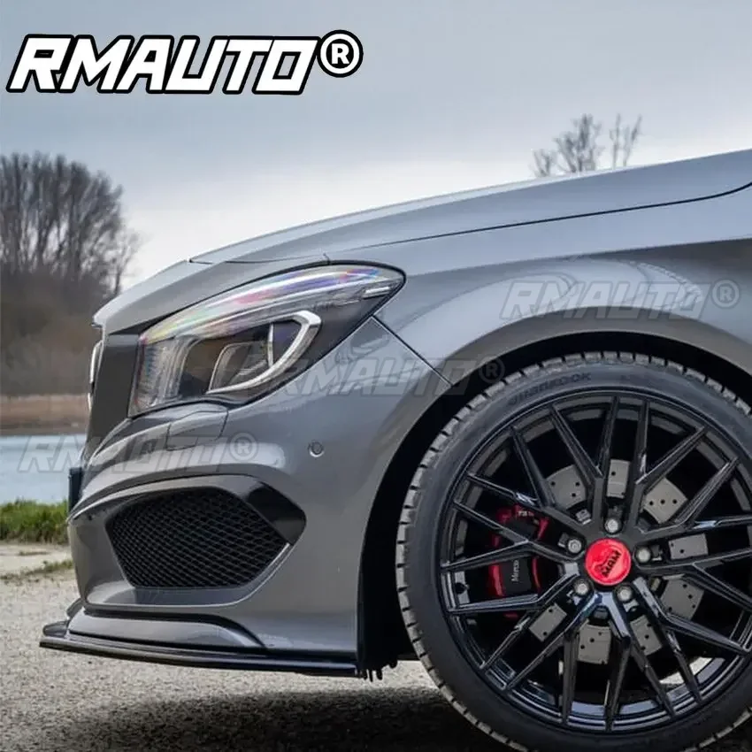 Carbon Fiber Front Bumper Splitter Lip Diffuser Spoiler Bumper Guard ...