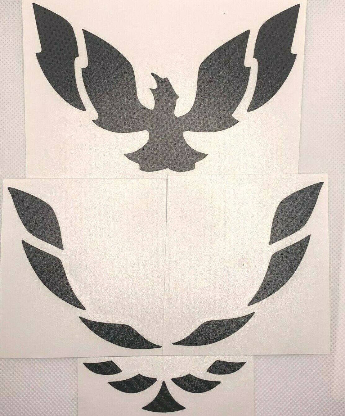 Carbon Fiber Front License Plate Cover Overlay Decal 1998-2002 Firebird ...