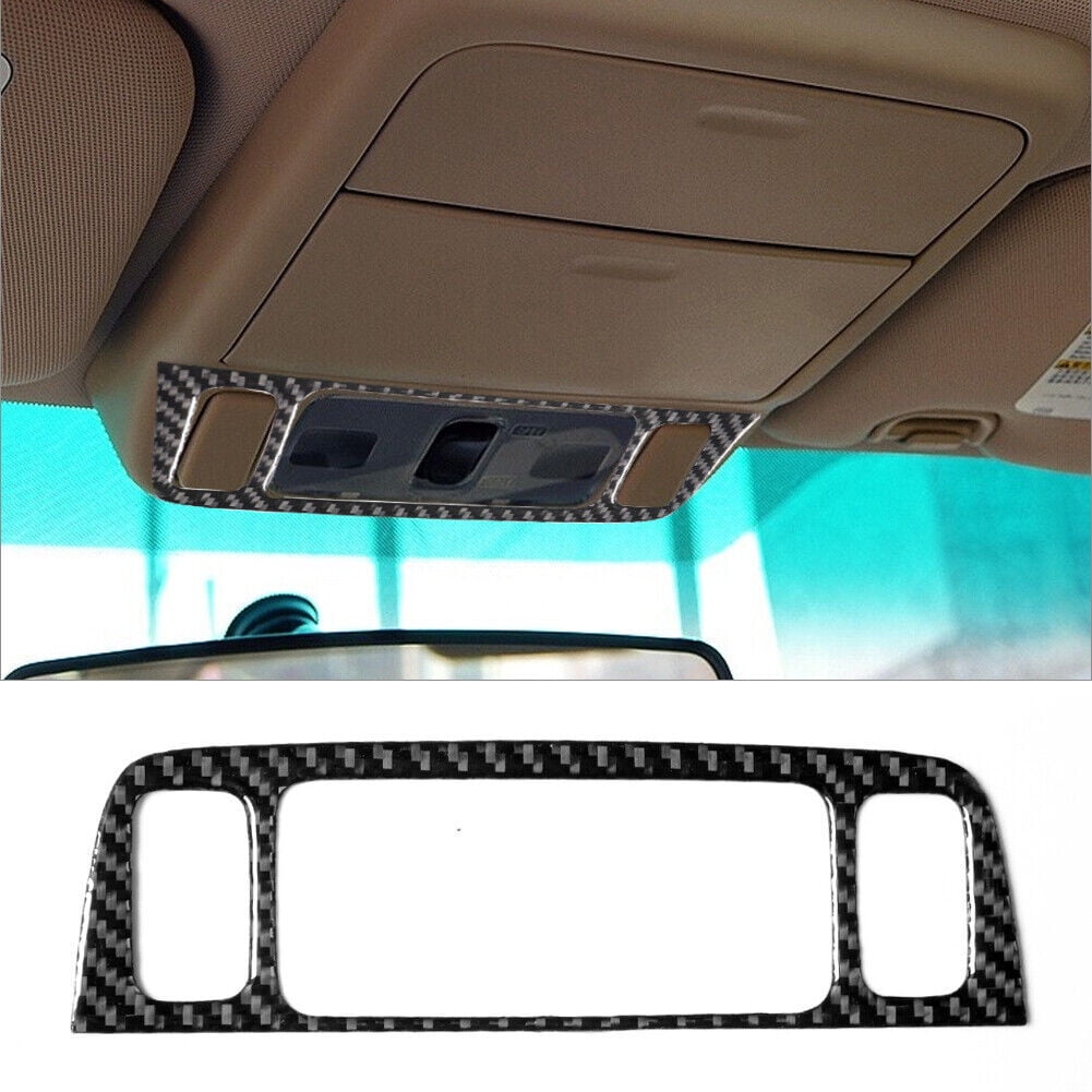 Carbon Fiber Front Overhead Light Control Cover Trim For Subaru ...