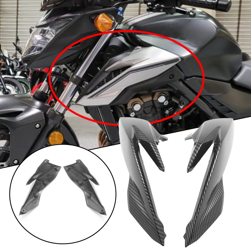 Carbon Fiber Front Side Tank Air Vent Upper Fairing For HONDA CB500F ...