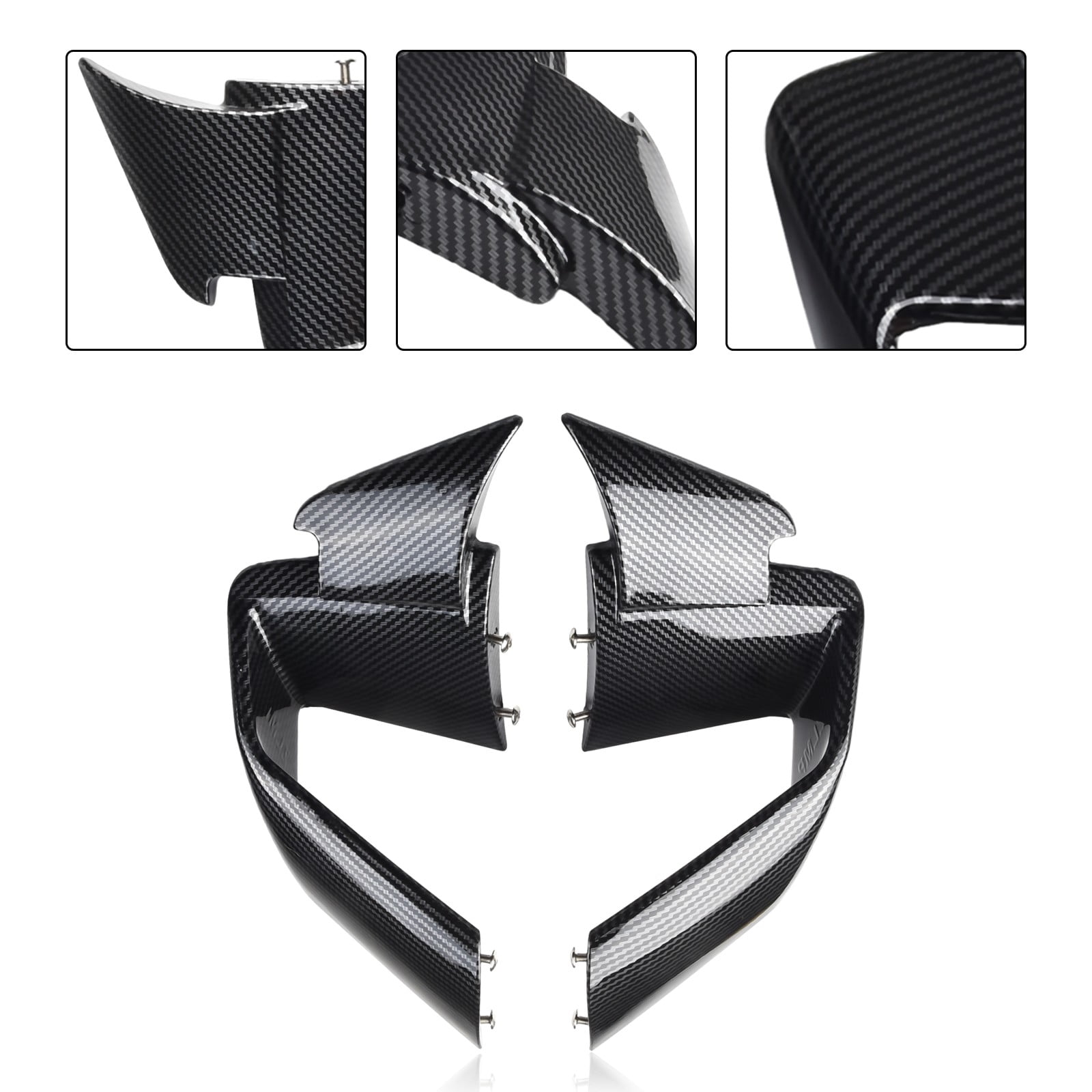 Carbon Fiber Front Spoiler Fxed Wind Winglets for S1000Rr M1000Rr 2019 ...