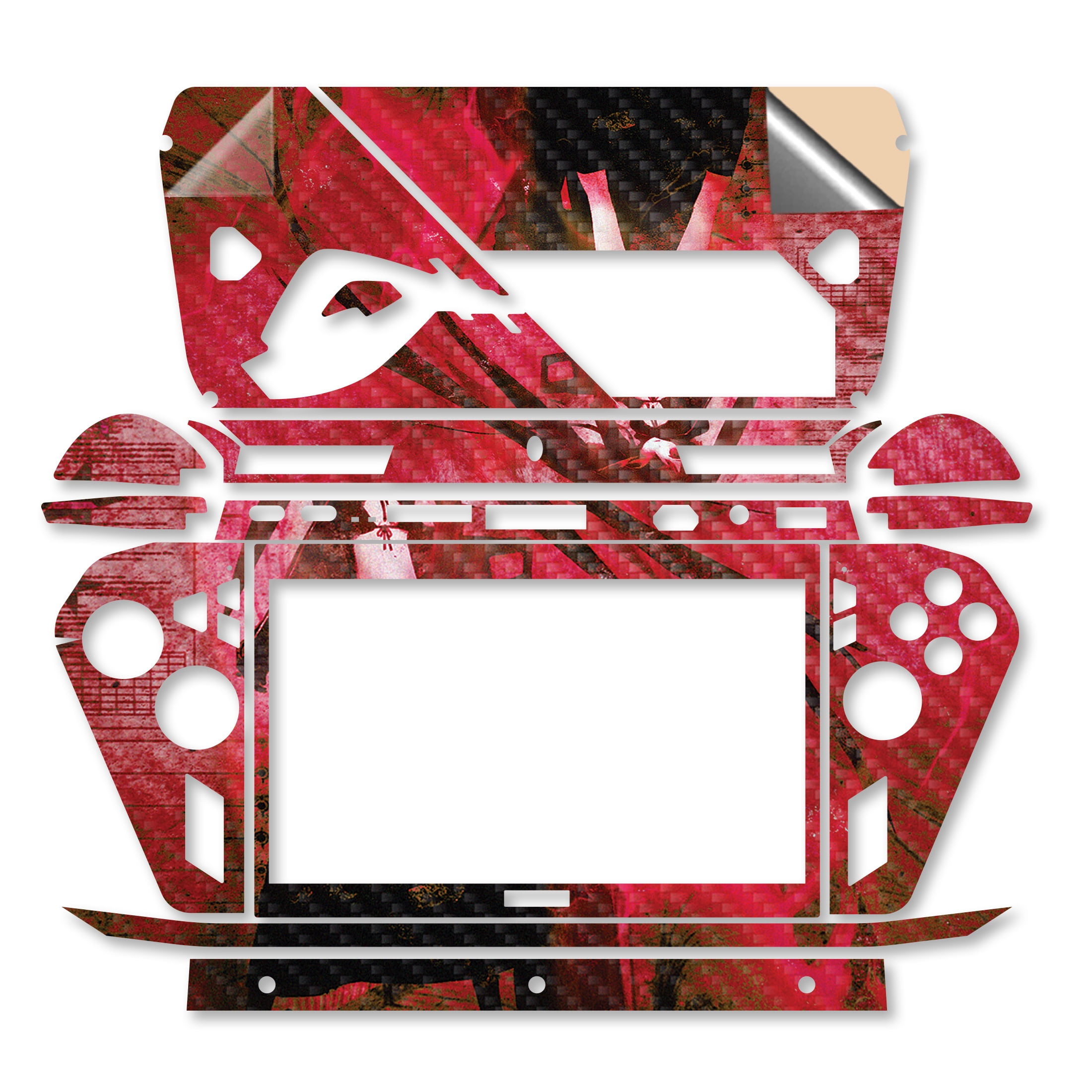 Carbon Fiber Gaming Skin Compatible With Asus ROG Xbox Ally X (2025 ...