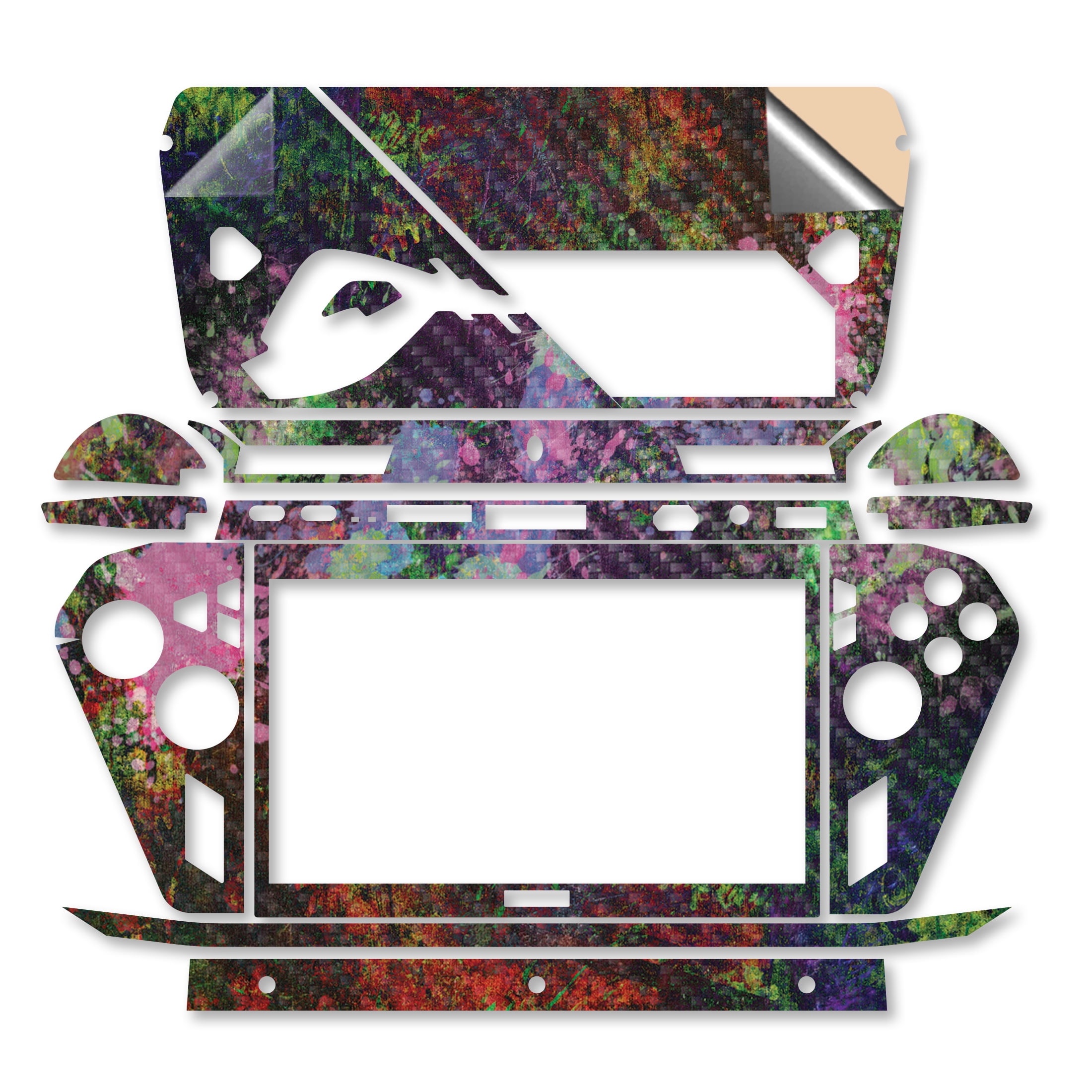 Carbon Fiber Gaming Skin Compatible With Asus ROG Xbox Ally X (2025 ...