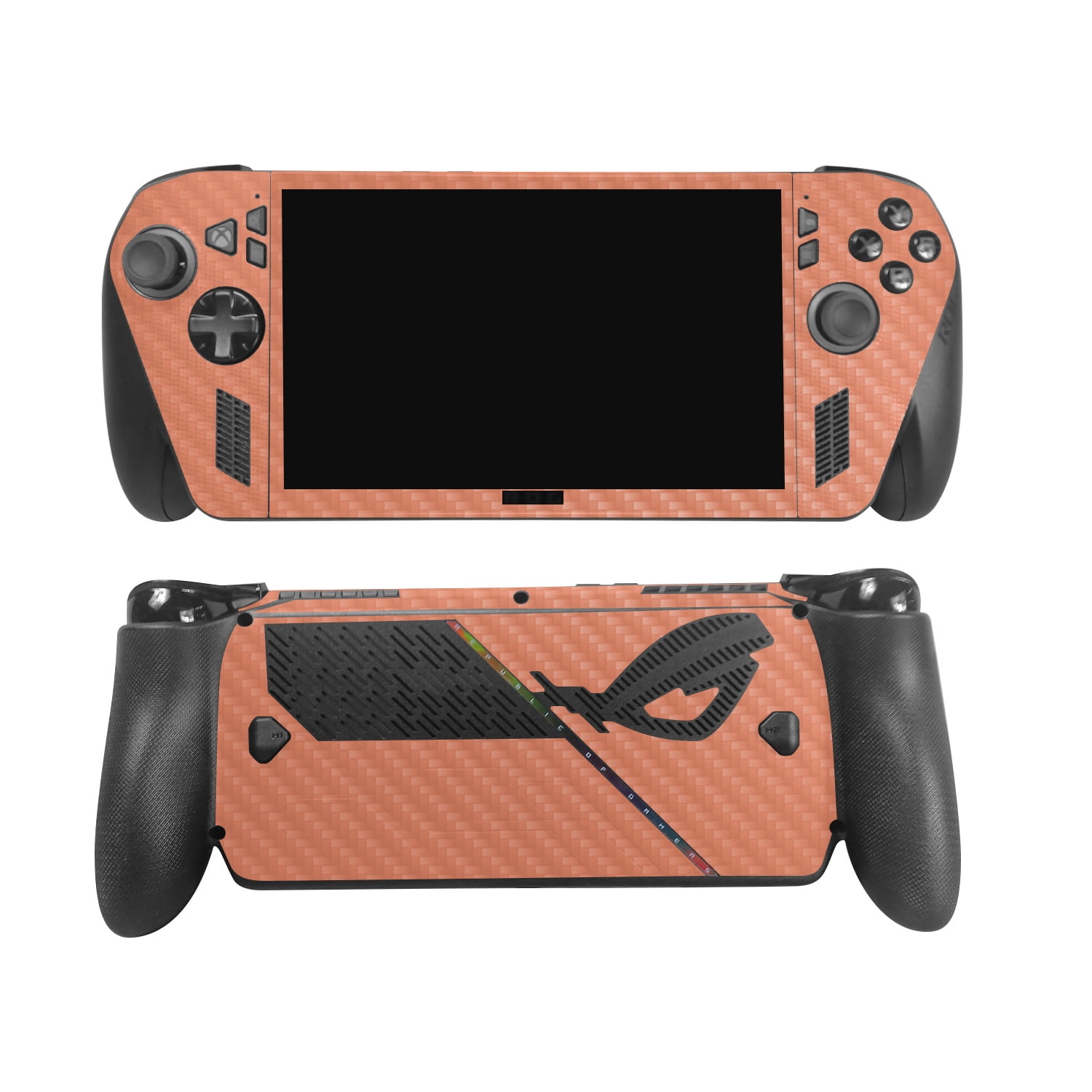 Carbon Fiber Gaming Skin Compatible With Asus ROG Xbox Ally X (2025 ...