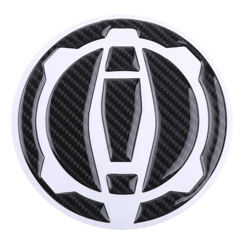Carbon Fiber Gas Fuel Cap Cover, Tank Protection Sticker, Suitable for ...