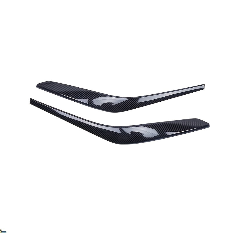 Carbon Fiber Grain Interior Door Armrest Panel Trim Compatible with For ...