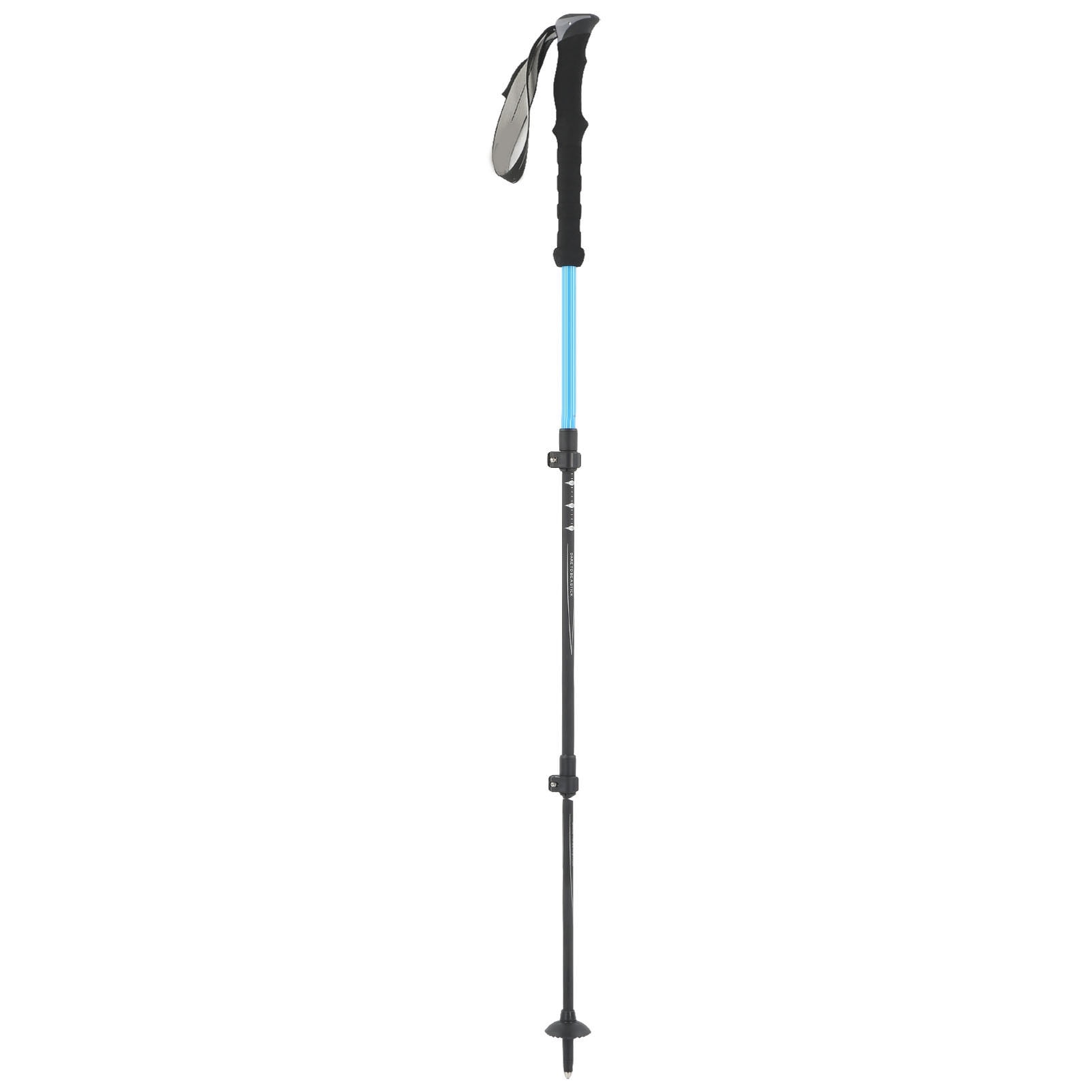 Carbon Fiber Hiking Pole 3 Section Retractable Walking Stick ...