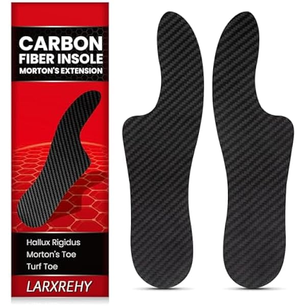 Carbon Fiber Insole(1 Pair): Rigid Shoe Insert for Men & Women - for ...