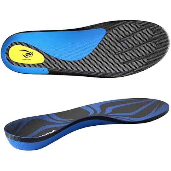 Carbon Fiber Insole with Arch Support for Long Periods of Standing ...