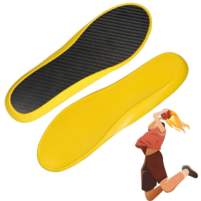 Carbon Fiber Insole, Shoe Insole for Men and Women for Plantar ...