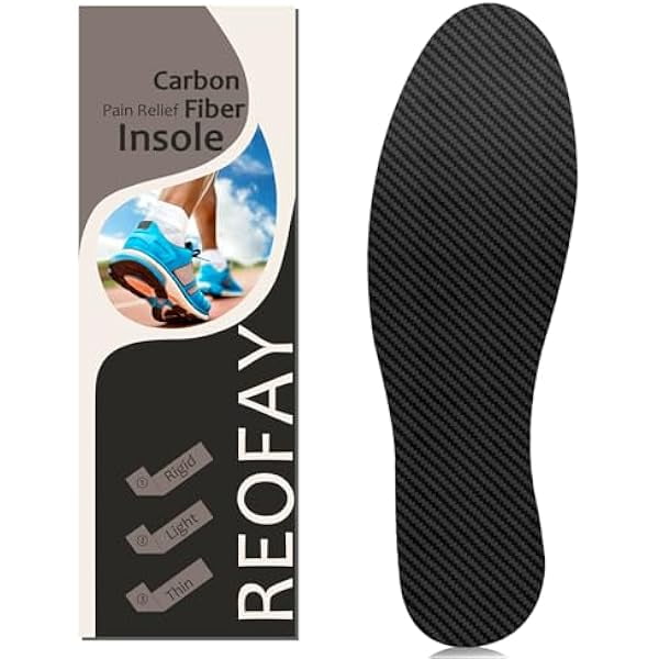 Carbon Fiber Insole for Turf Toe, Foot Fractures, Hallux Rigidus ...