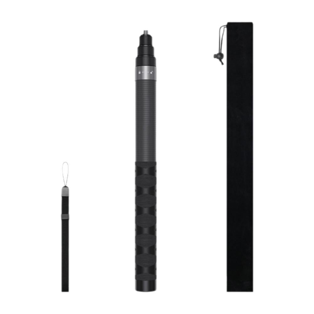 Carbon Fiber Invisible Selfie Stick Long 1.2M For Insta360 Adjustable ...