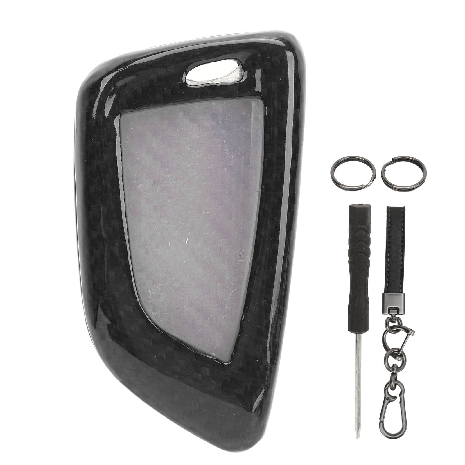 Carbon Fiber Key Shell Lightweight Colorfast Portable Key Protective ...