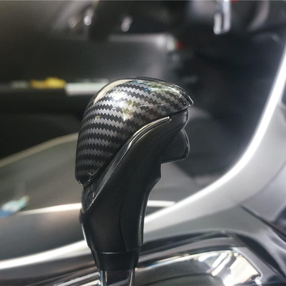 Carbon Fiber Look ABS Plastic Gear Shift Knob Cover For Honda Accord ...