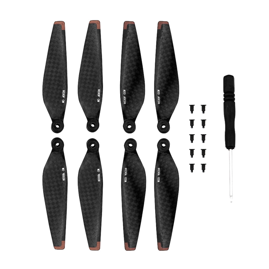Carbon Fiber Low Noise Propeller for Mini 3 Drones Spare Props Blade ...