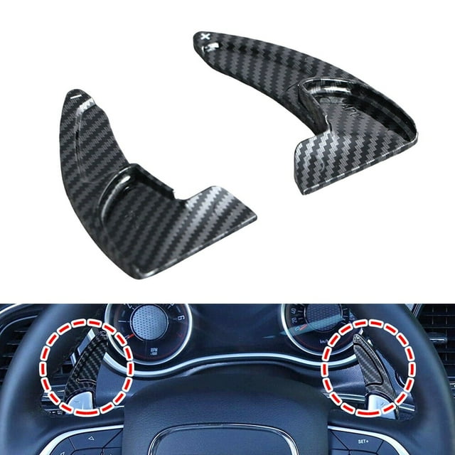 Carbon Fiber Paddle Shifter Extensions for Dodge Charger Vehicle Models ...