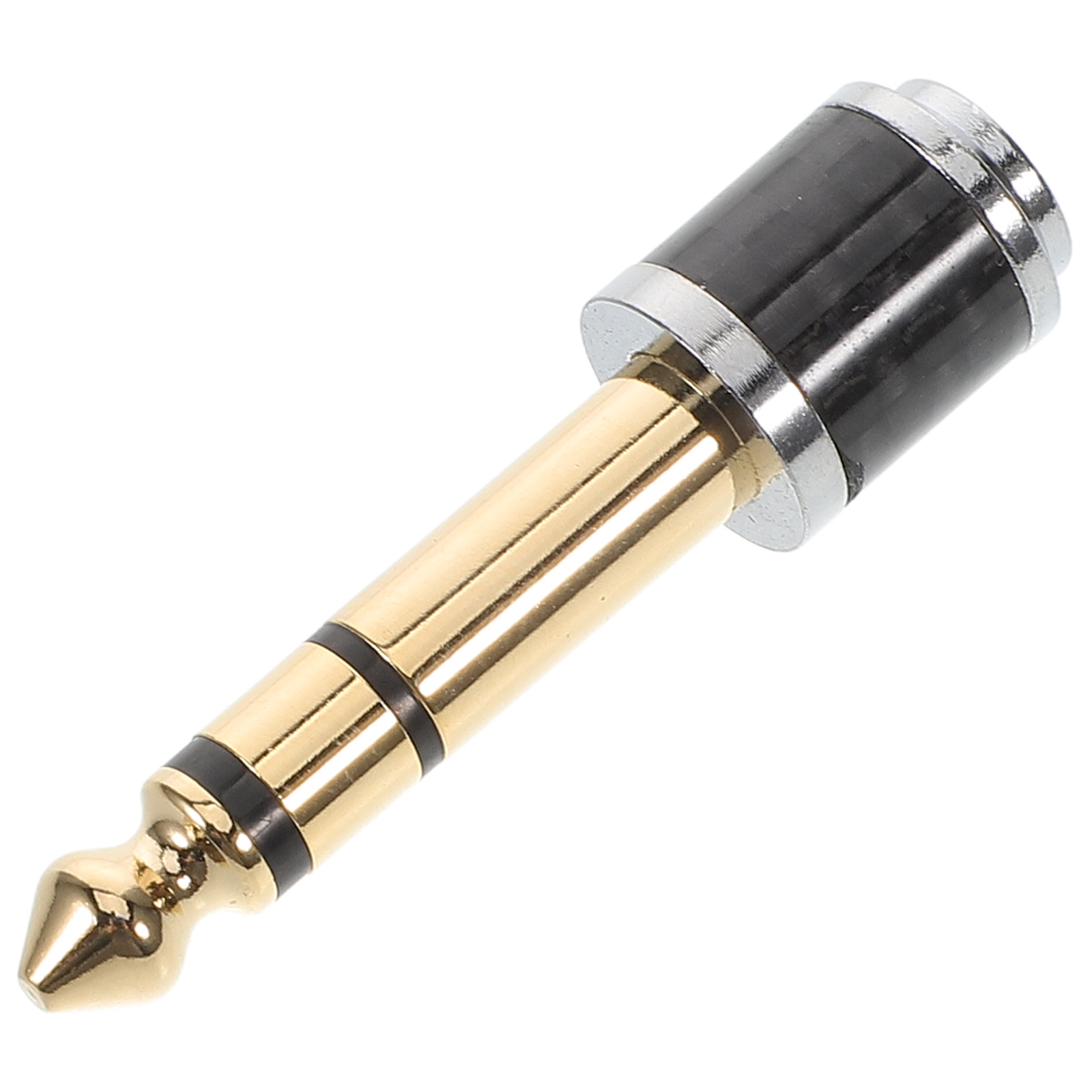 Carbon Fiber Pattern Adapter Microphone Cable Female Wired Headphones ...