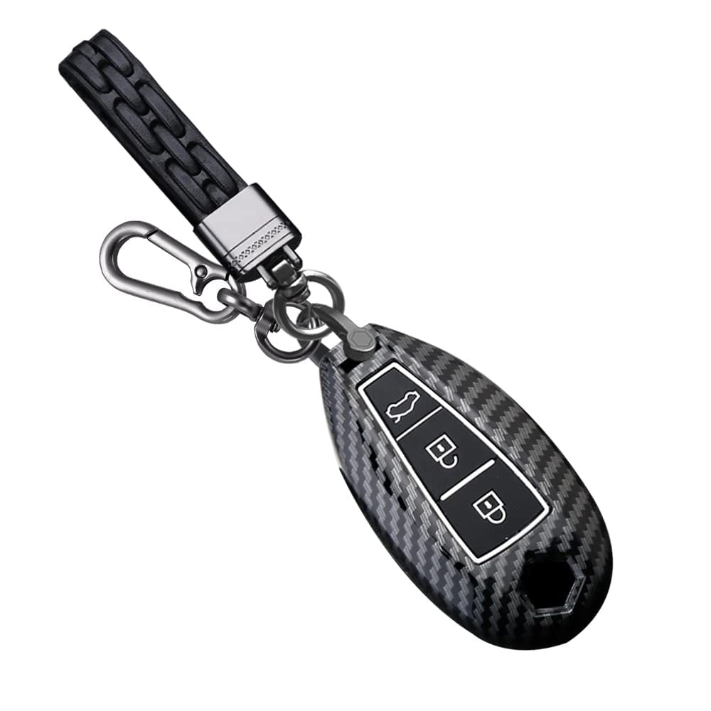 Carbon Fiber Pattern Key Fob Cover Fit for Suzuki Swift Sx4 S-Cross ...