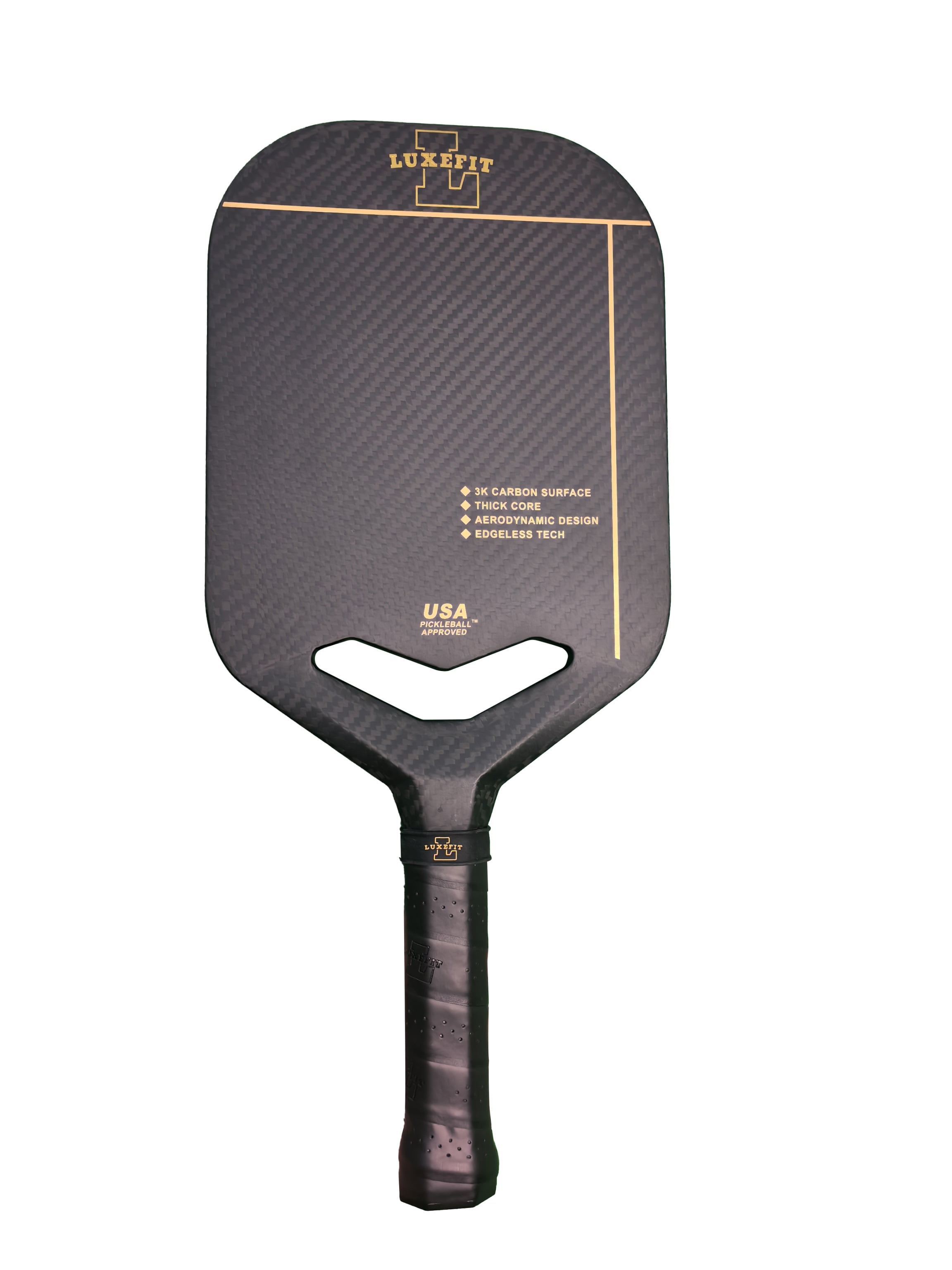 Carbon Fiber Pickleball Paddle with Aero Throat,USAPA Approved ...