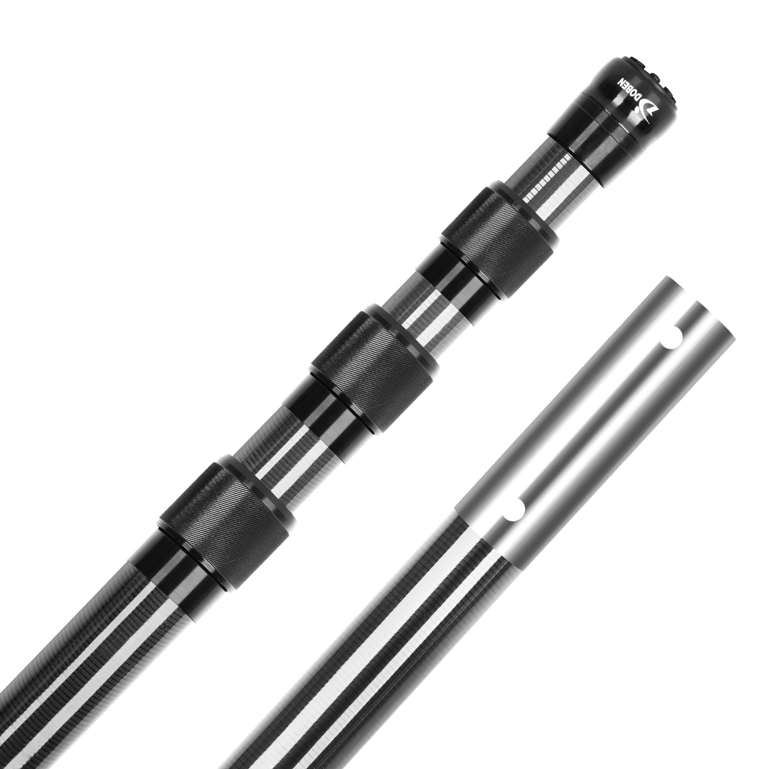 Carbon Fiber Pool Pole, Premium Telescoping Swimming Pool Cleaning Pole ...