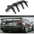 Carbon Fiber Rear Bumper Diffuser Fit for 2020-2025 Corvette C8 ...