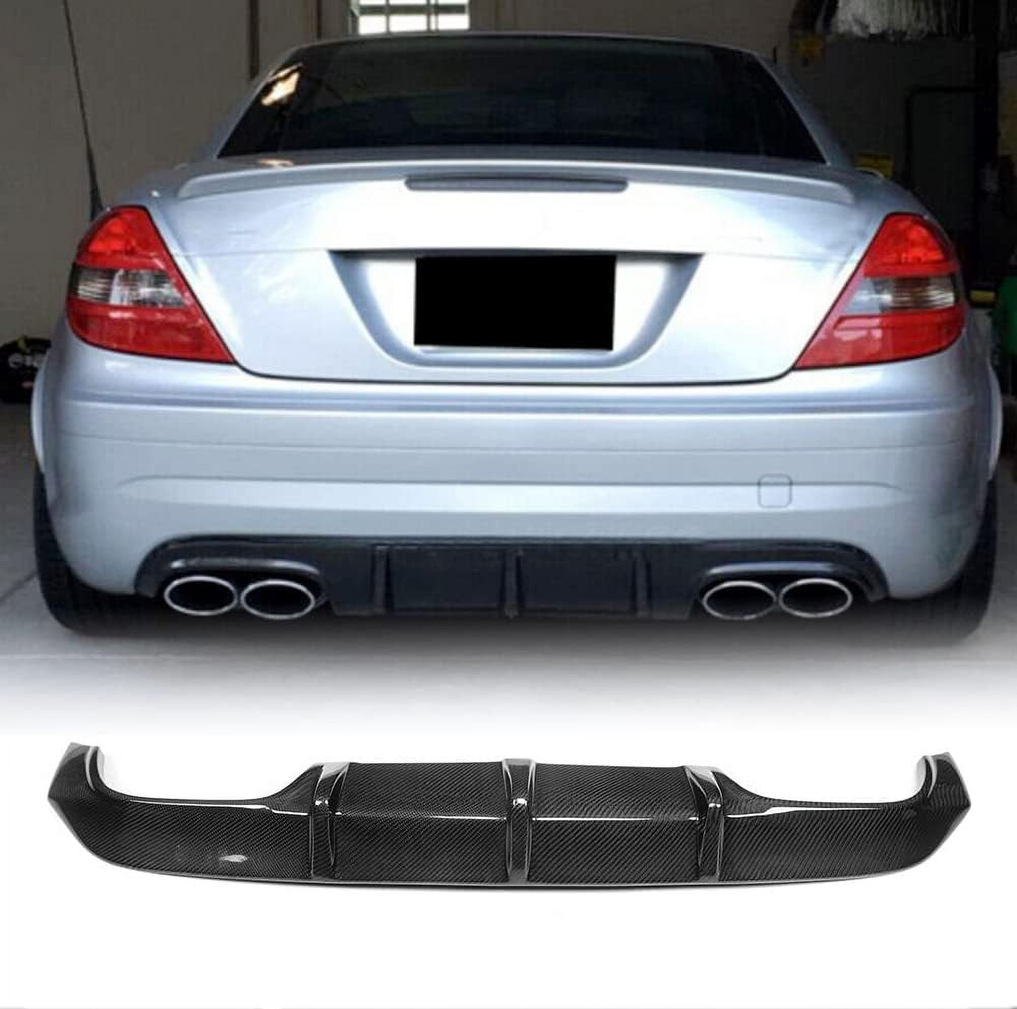 Carbon Fiber Rear Diffuser For Mercedes-Benz SLK-Class R171 2004-2010 ...