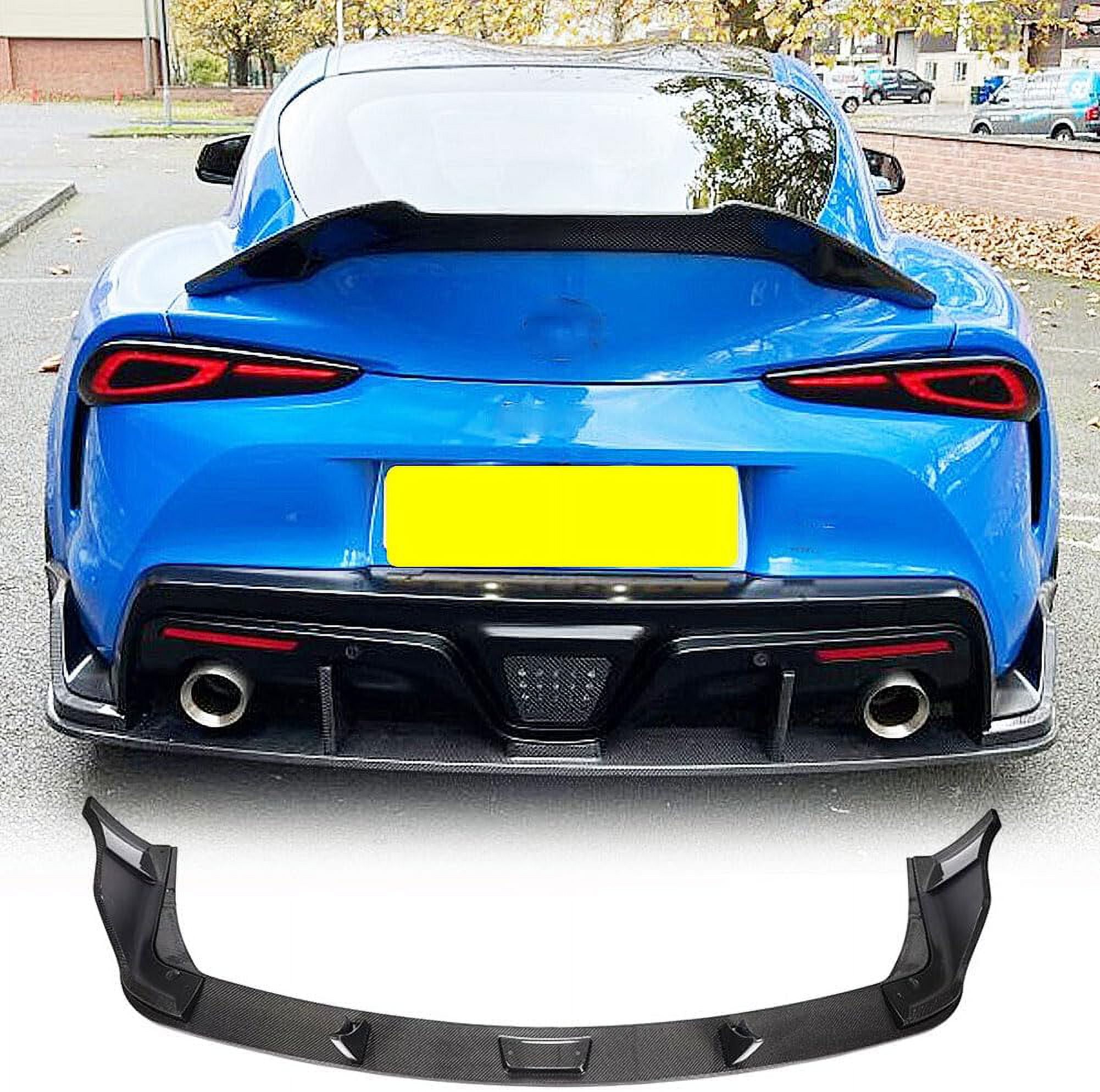 Carbon Fiber Rear Diffuser fits for Toyota Supra GR A90 A91 Coupe 2019 ...