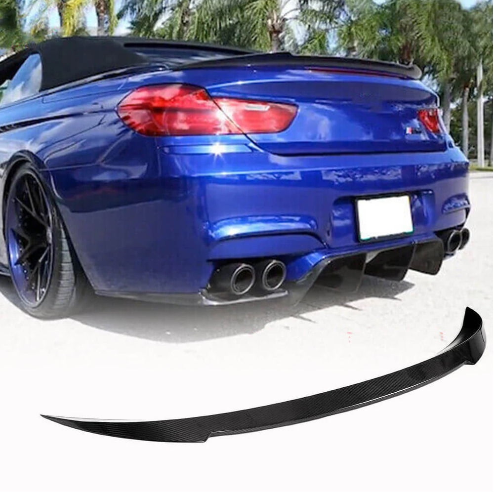 Carbon Fiber Rear Trunk Spoiler For BMW 6 Series F12 640i 650i M6 ...