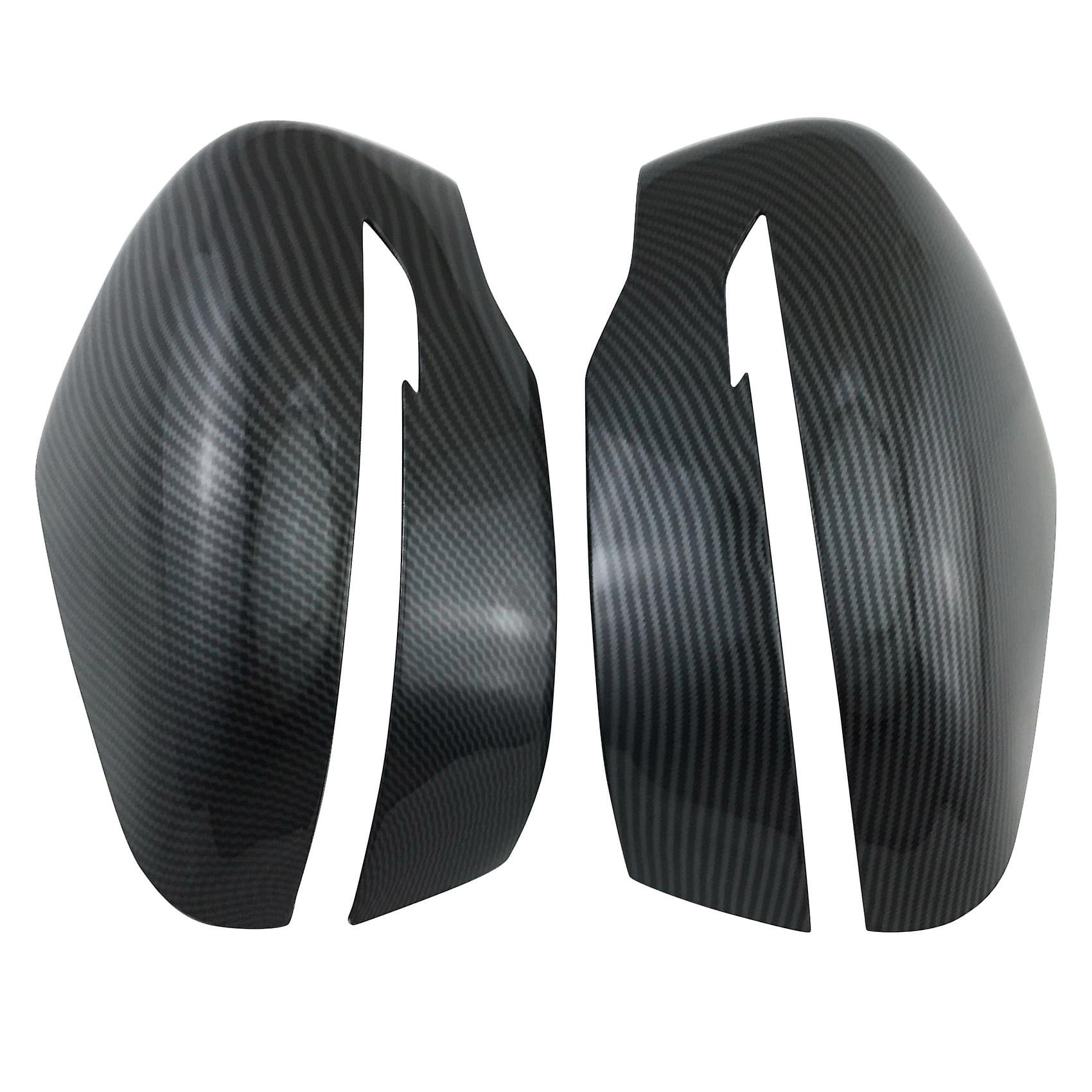 Carbon Fiber Rear View Rearview Side Glass Mirror Cover Trim Frame Side ...