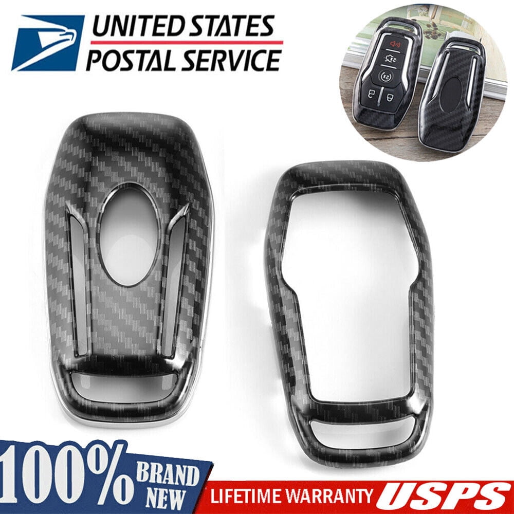 Carbon Fiber Remote Key Fob Cover For Ford F-150 Explorer Lincoln MKX ...