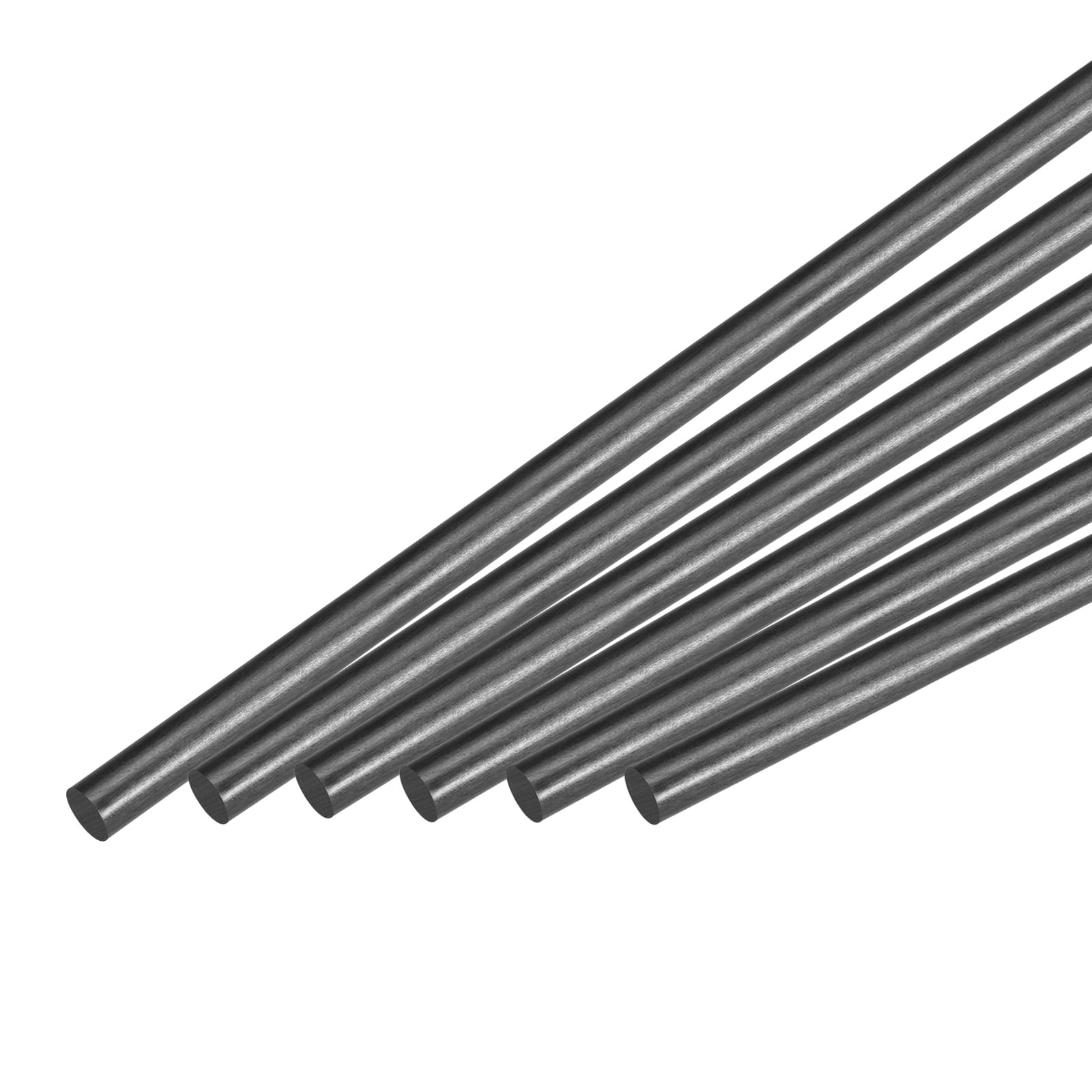 Carbon Fiber Rod, 6mm x 300mm for RC Plane DIY Tool Wing Tube ...