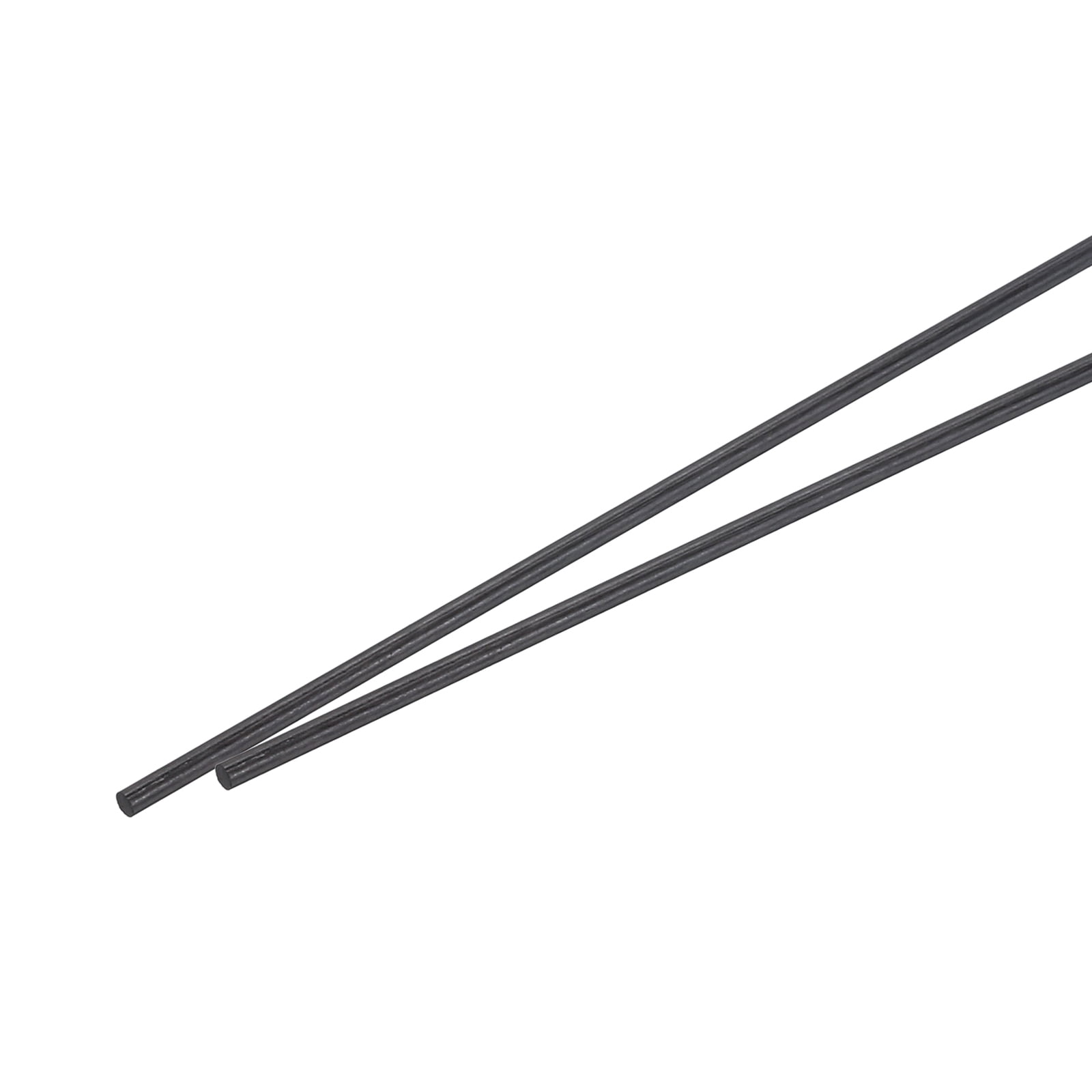 Carbon Fiber Rod Pole, 10mm x 300mm for RC Car Plane DIY Tool Wing Tube ...
