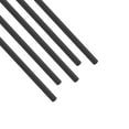 Carbon Fiber Rod,Solid Matte Round Bar Pole for RC Airplane DIY Craft ...