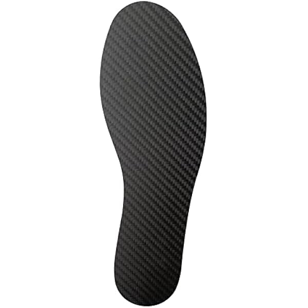 Carbon Fiber Shoe Insole, Semi-Rigid Insert,1 Piece 22.5cm(Men Size 6 ...