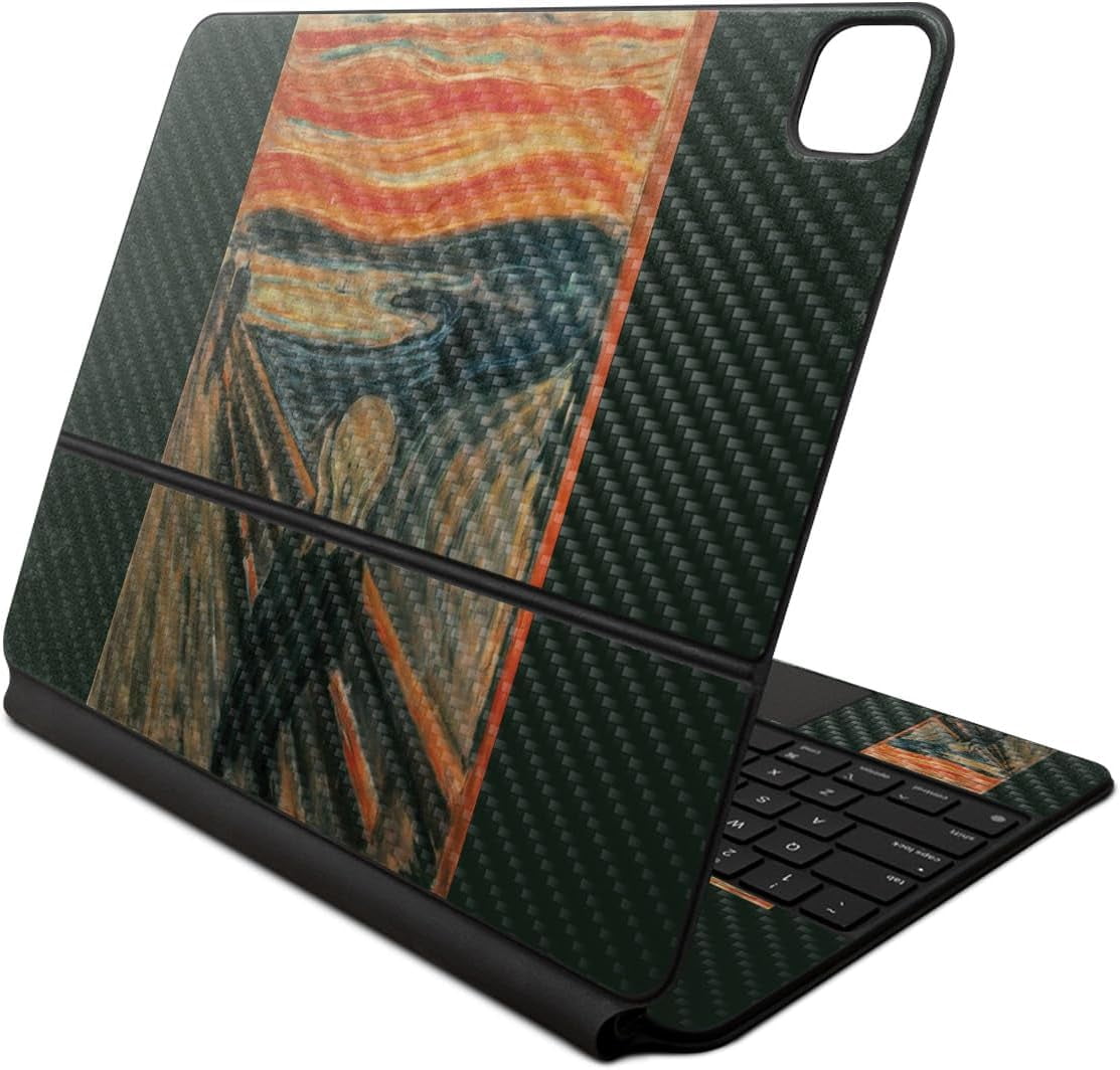 Carbon Fiber Skin Compatible with Apple Magic Keyboard for iPad Air 13 ...