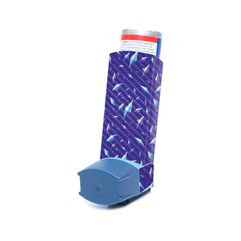 Carbon Fiber Skin Compatible With Ventolin HFA Asthma Inhaler Sticker ...