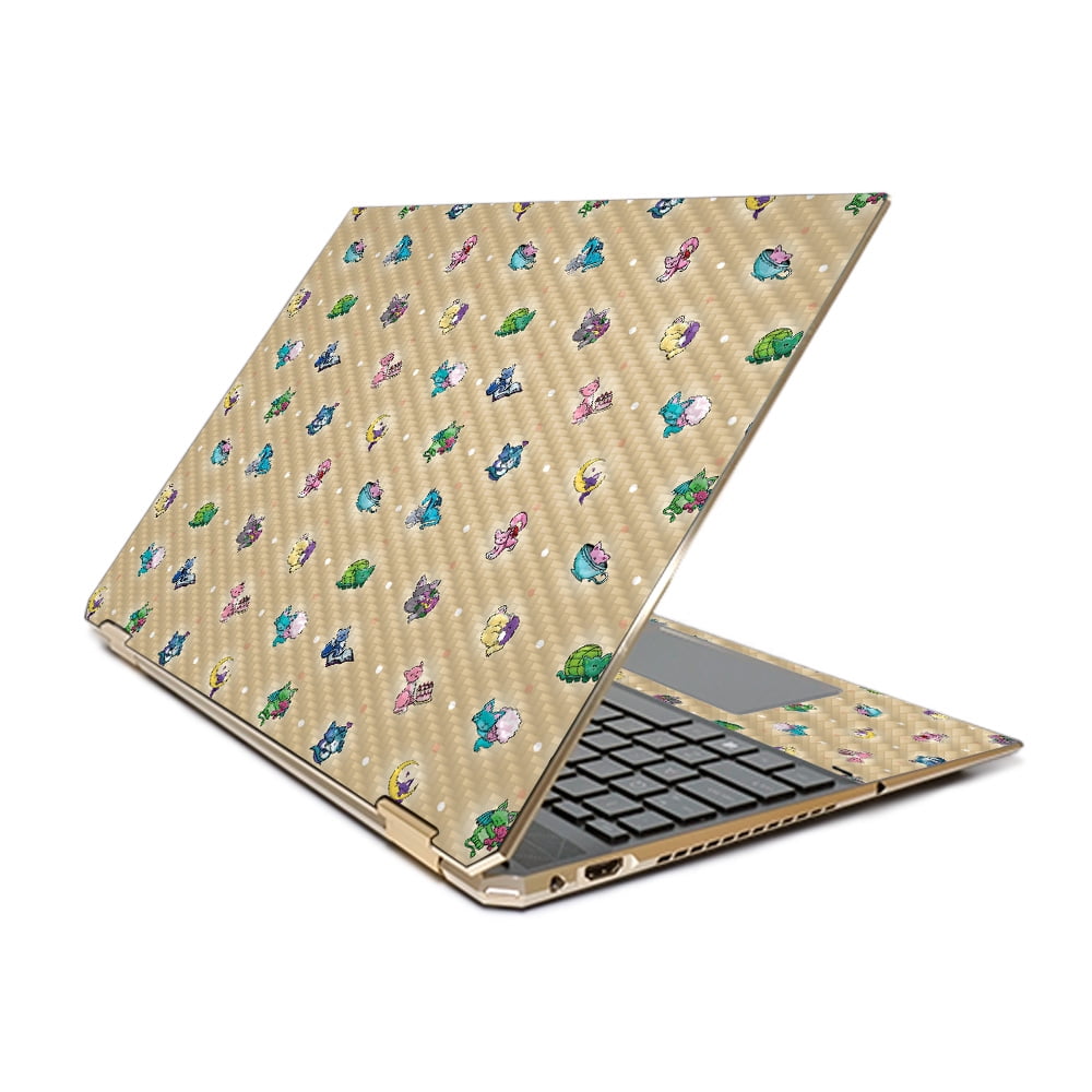 Carbon Fiber Skin Decal Wrap Compatible With HP Spectre x360 15.6" Gem ...