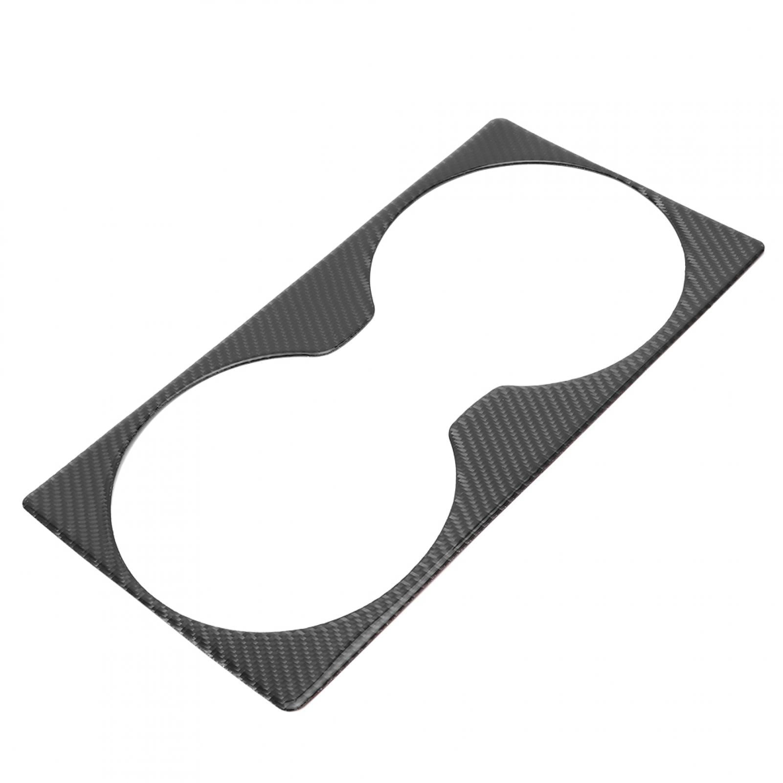 Carbon Fiber Speaker Trim Rear Seat Loudspeaker Cover Horn Sticker Fit ...