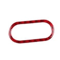 Carbon Fiber Styles Dashboard Sticker Strong Auto Interior Trim Sticker ...