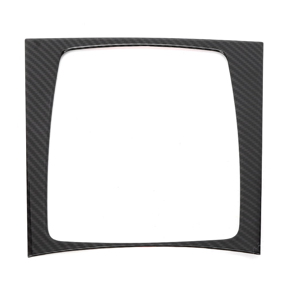 Carbon Fiber Texture Gear Shift Panel Fit for Mercedes Benz C GLK Class ...