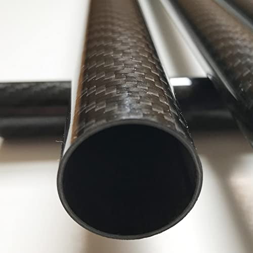 Carbon Fiber Tube - Black - 20mm X 18mm X 1000mm - Hollow Carbon Fiber ...