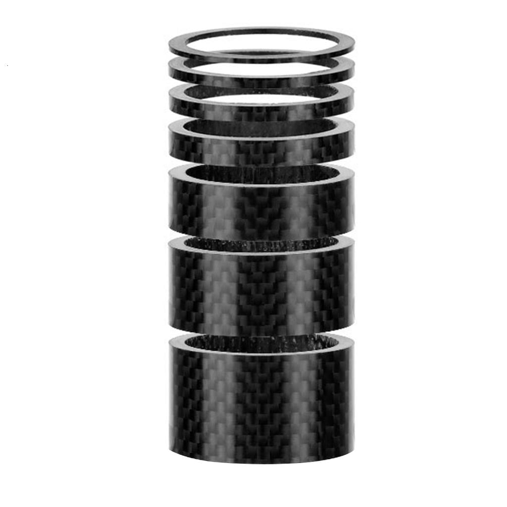 Carbon Fibers Bike Headsets Stem Washer for Mountain Bicycles Spacers ...