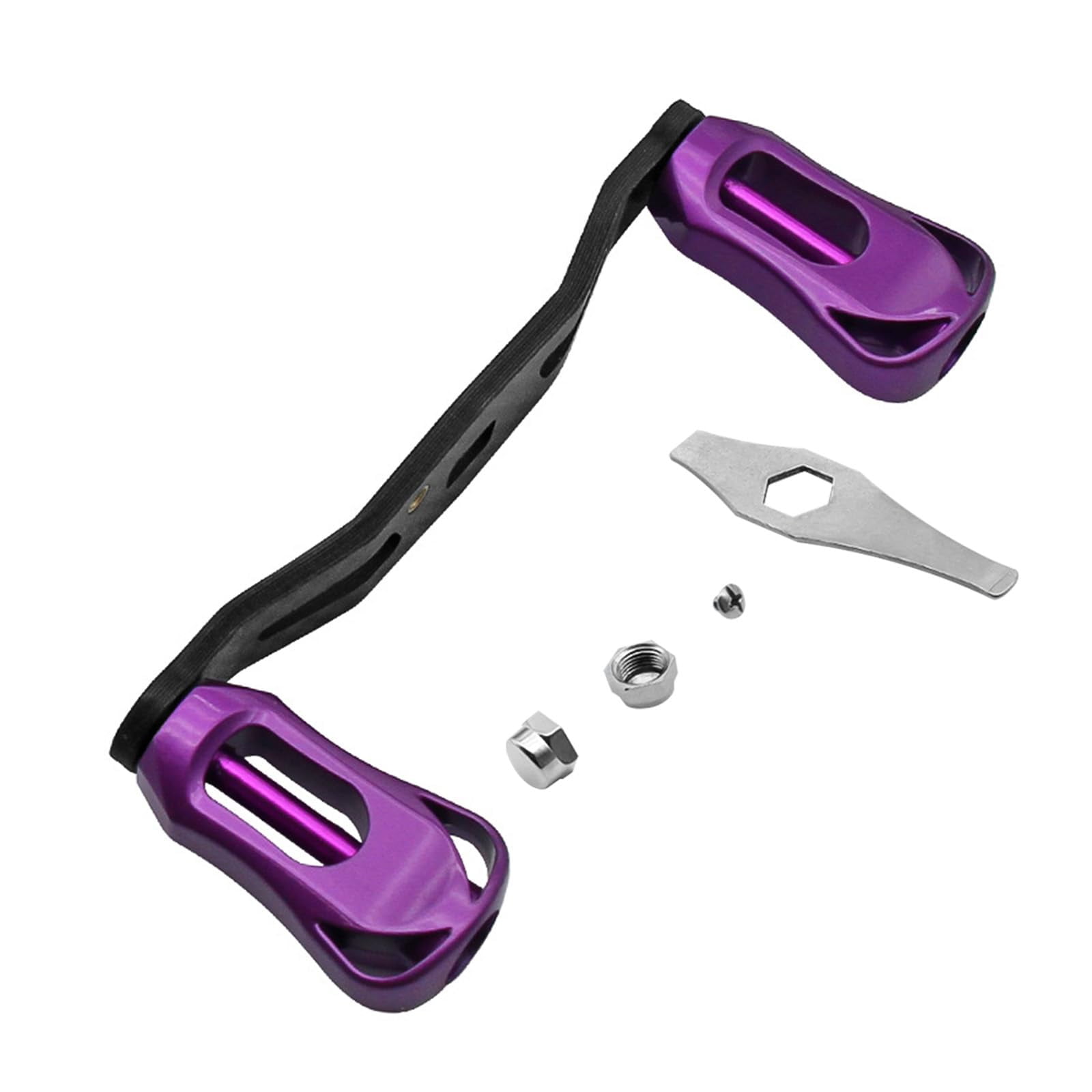 Carbon Fibers Fishing Reel Handle Replacement Baitcast Reels Handle ...