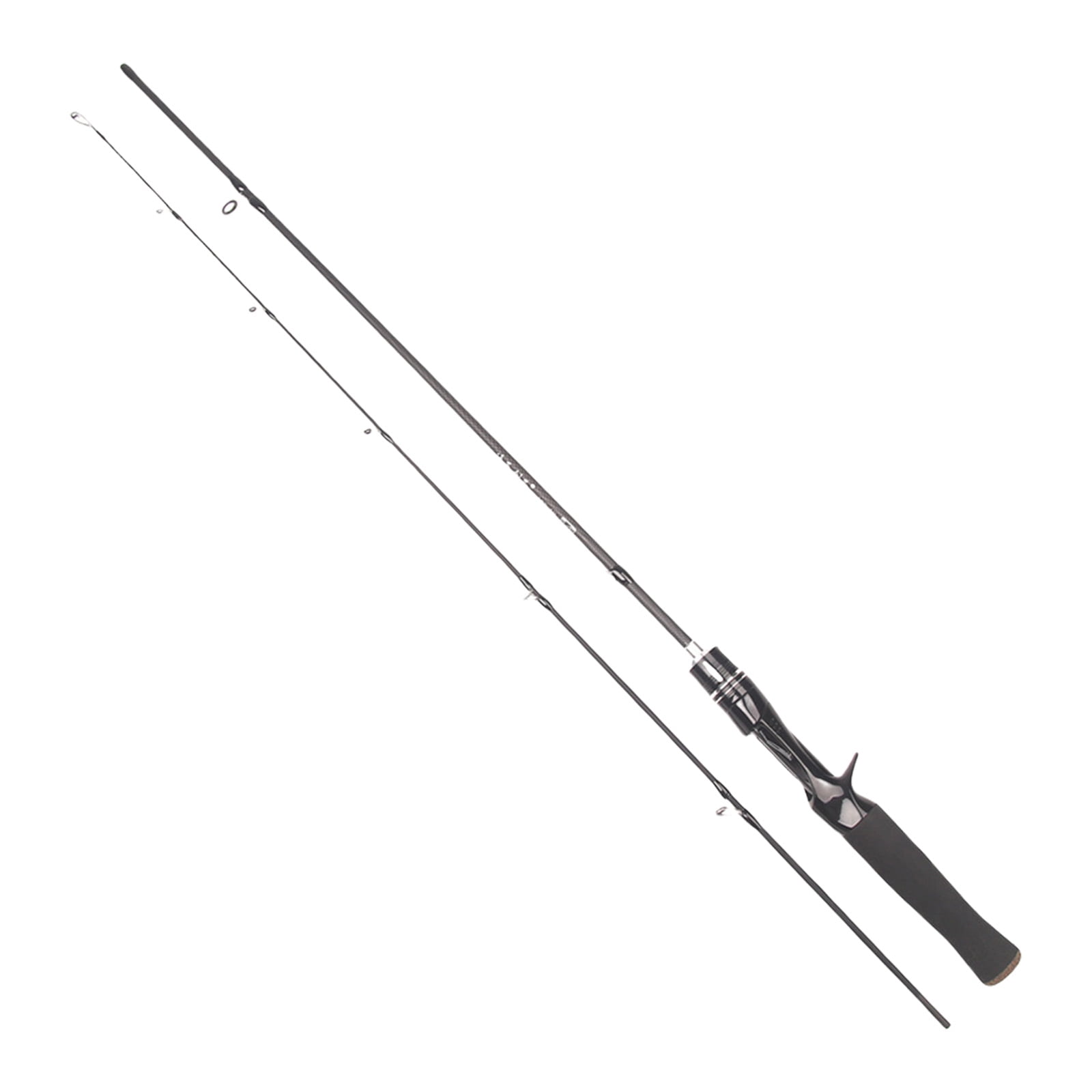 Carbon Fishing Rod Single Piece Light Weight Portable UL Fishing Rod ...