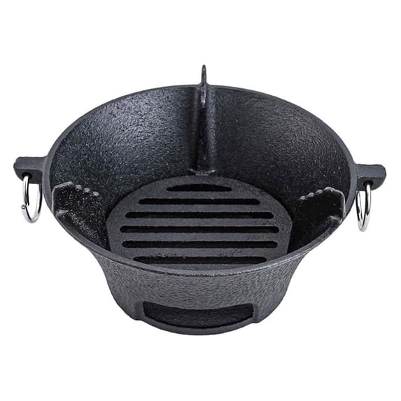 Carbon Furnace,Cast Iron Charcoal Stove, BBQ Grill Indoor Outdoor ...