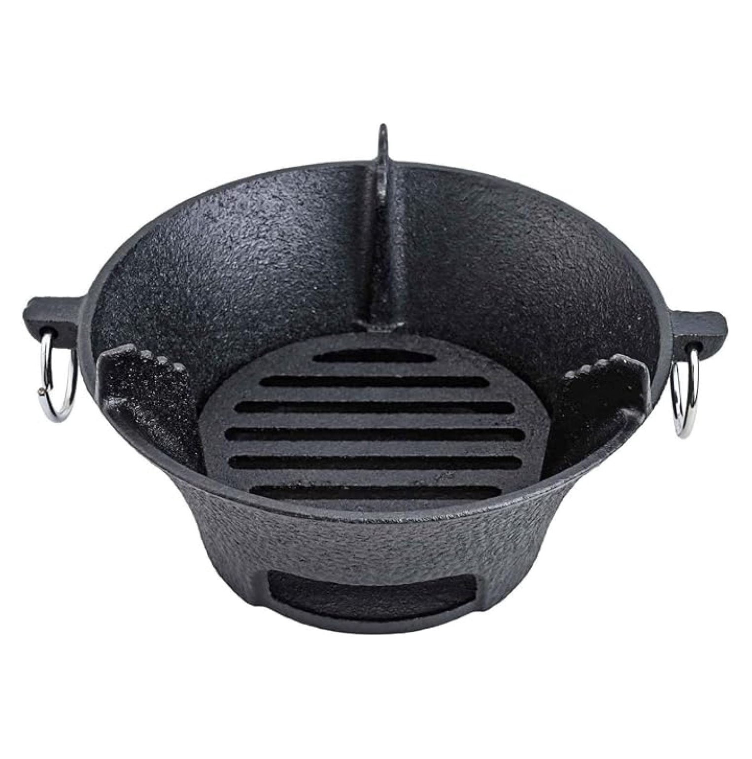 Carbon Furnace,Cast Iron Charcoal Stove, BBQ Grill Indoor Outdoor ...