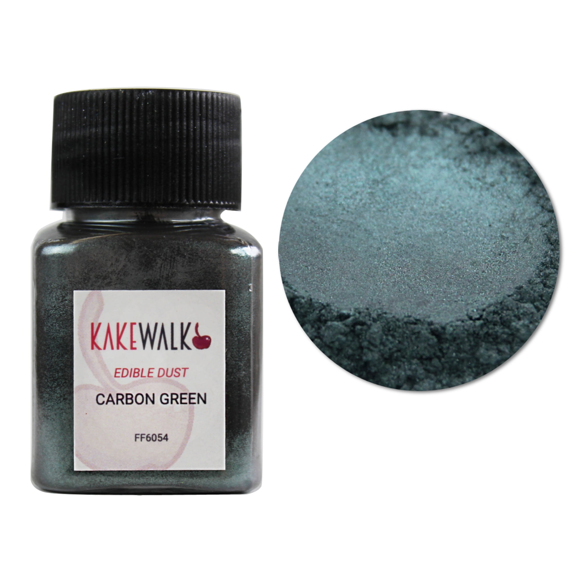 Carbon Green - Kakewalk Edible Luster Dust 10 grams - Walmart.com